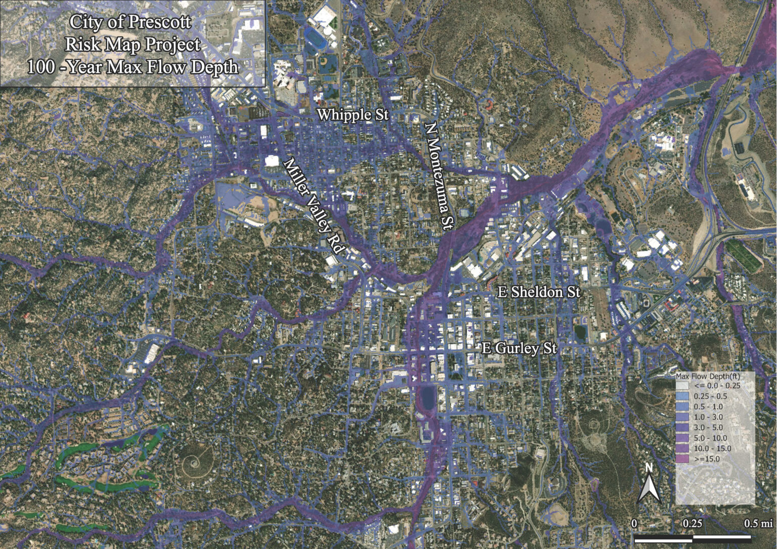 City of Prescott Risk MAP and Floodplain Map - Wilson & Company